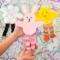 EASTER BUNNY CHICK AND SHEEP CRAFT - hello, Wonderful