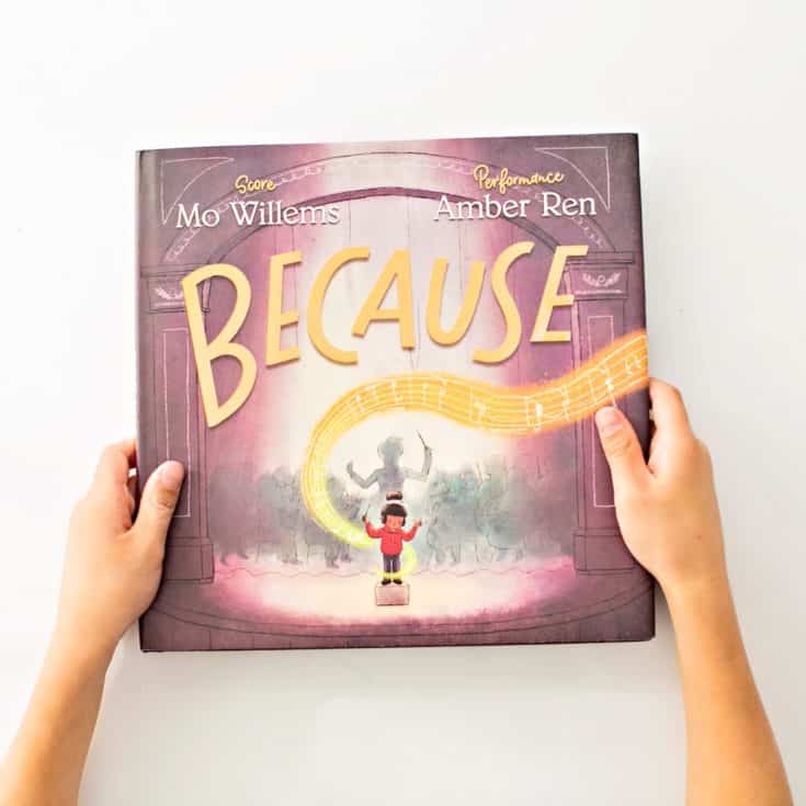 BECAUSE BY MO WILLEMS HAS US PONDERING WHY THINGS HAPPEN FOR A REASON ...