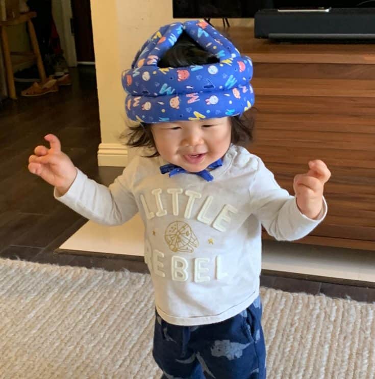 BABY WALKING HELMET FOR THOSE FIRST STEPS - hello, Wonderful