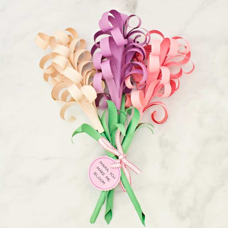 GIANT DIY PAPER HYACINTH FLOWER BOUQUET - hello, Wonderful