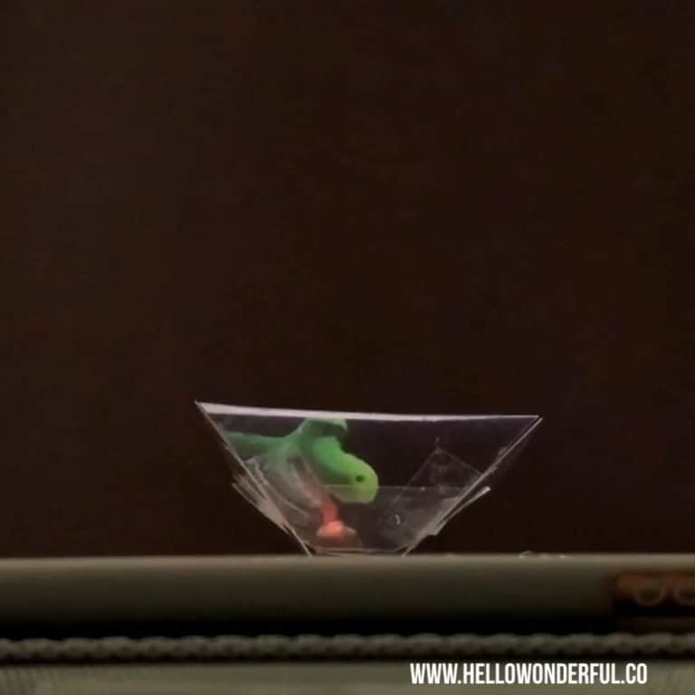 HOW TO MAKE A 3D HOLOGRAM - hello, Wonderful