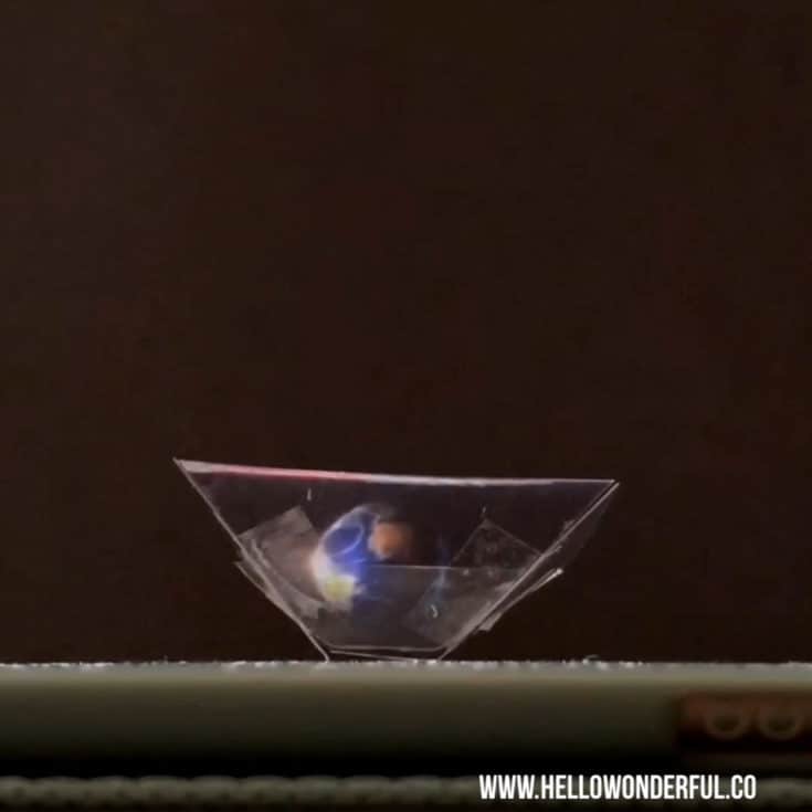 HOW TO MAKE A 3D HOLOGRAM - hello, Wonderful