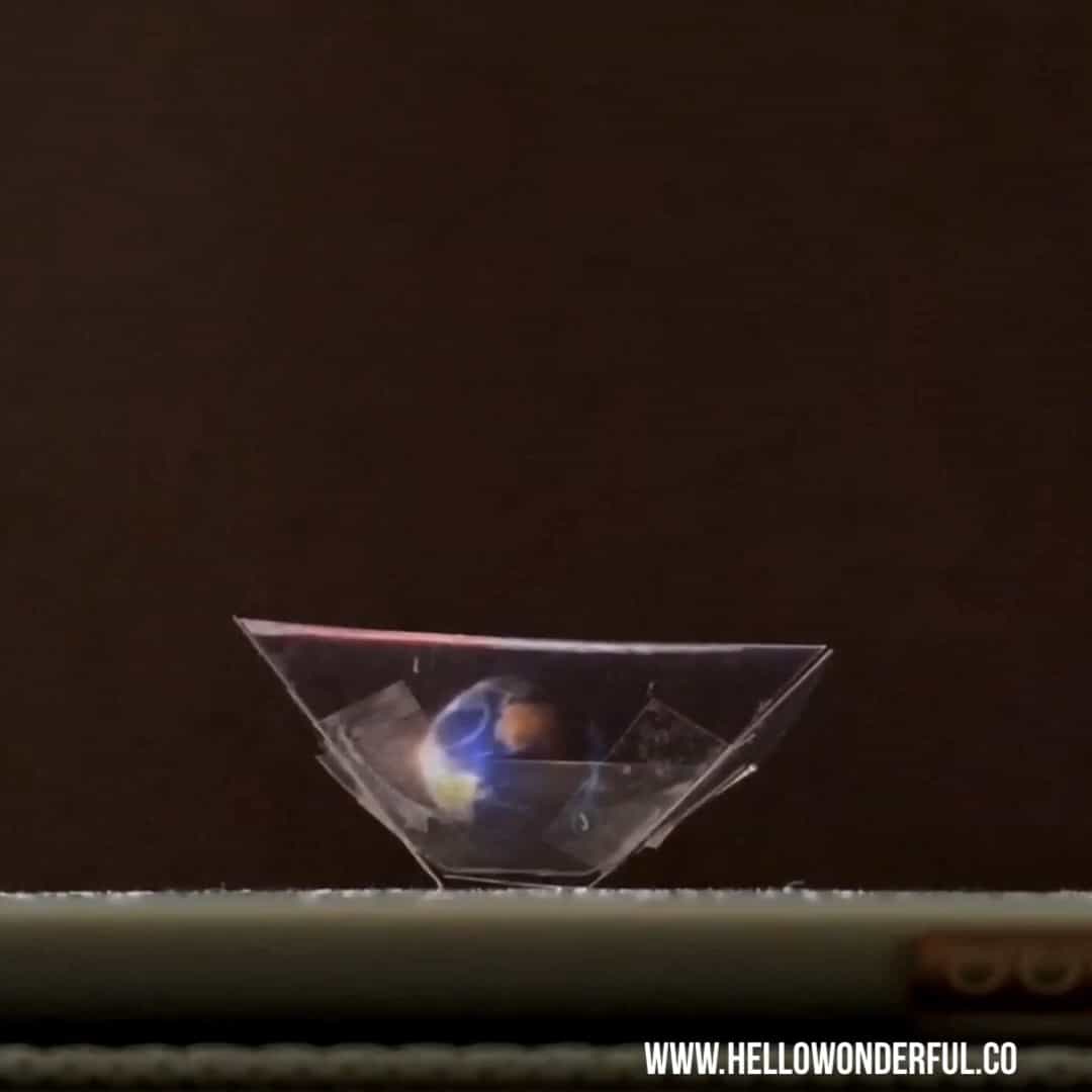 HOW TO MAKE A 3D HOLOGRAM - hello, Wonderful