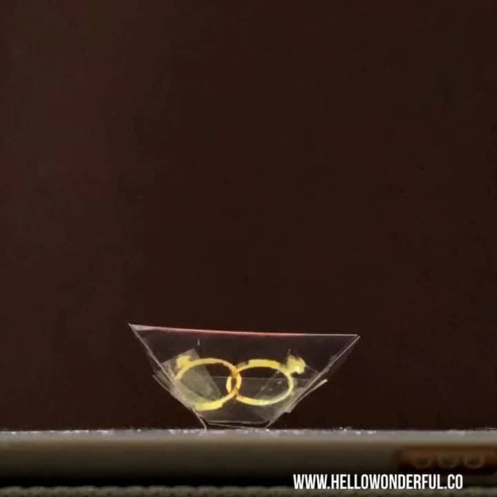 HOW TO MAKE A 3D HOLOGRAM - hello, Wonderful