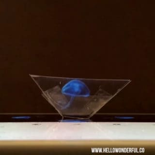 HOW TO MAKE A 3D HOLOGRAM - hello, Wonderful