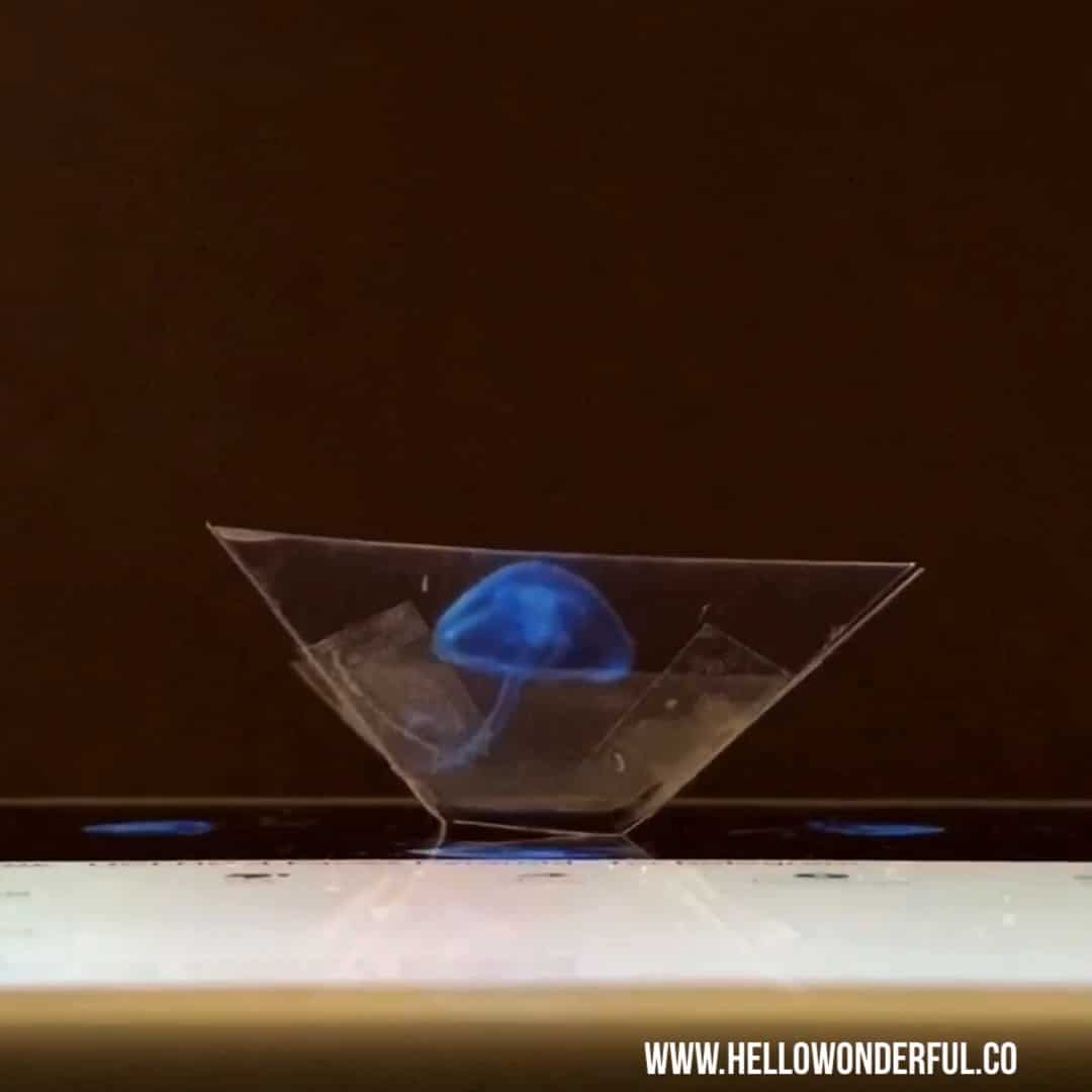 HOW TO MAKE A 3D HOLOGRAM - hello, Wonderful