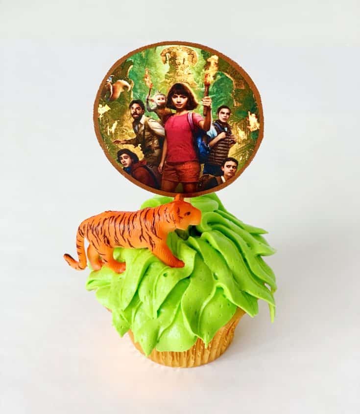 DORA AND THE LOST CITY OF GOLD JUNGLE CUPCAKES - hello, Wonderful