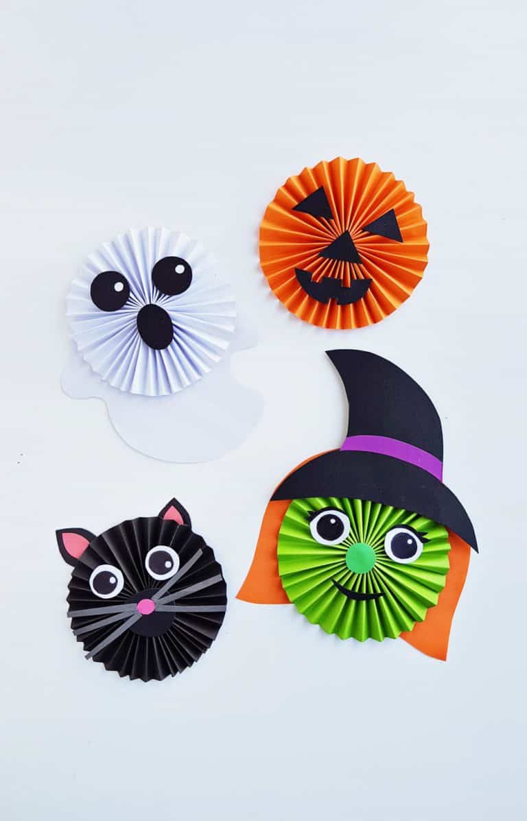 HALLOWEEN PAPER ACCORDION CRAFT - hello, Wonderful