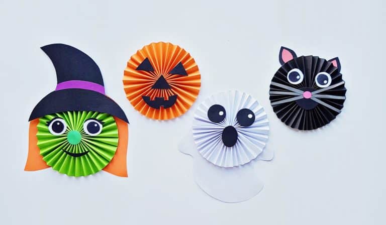 HALLOWEEN PAPER ACCORDION CRAFT - hello, Wonderful