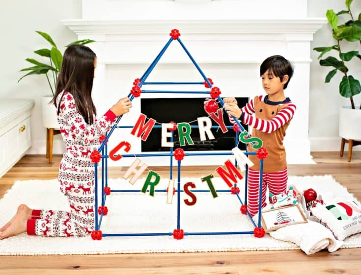 BUILD A HOLIDAY FORT WITH THE ULTIMATE FORT BUILDER - hello, Wonderful