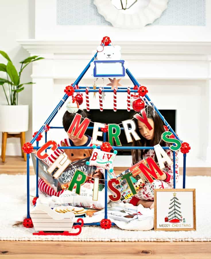 BUILD A HOLIDAY FORT WITH THE ULTIMATE FORT BUILDER - Hello Wonderful