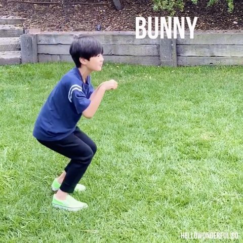 ANIMAL EXERCISES FOR KIDS - hello, Wonderful