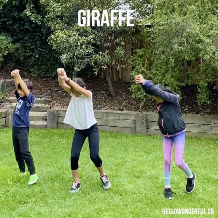 ANIMAL EXERCISES FOR KIDS - hello, Wonderful