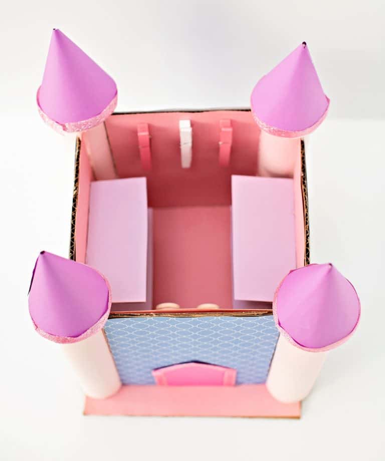 DIY RECYCLED CARDBOARD CASTLE JEWELRY BOX - hello, Wonderful