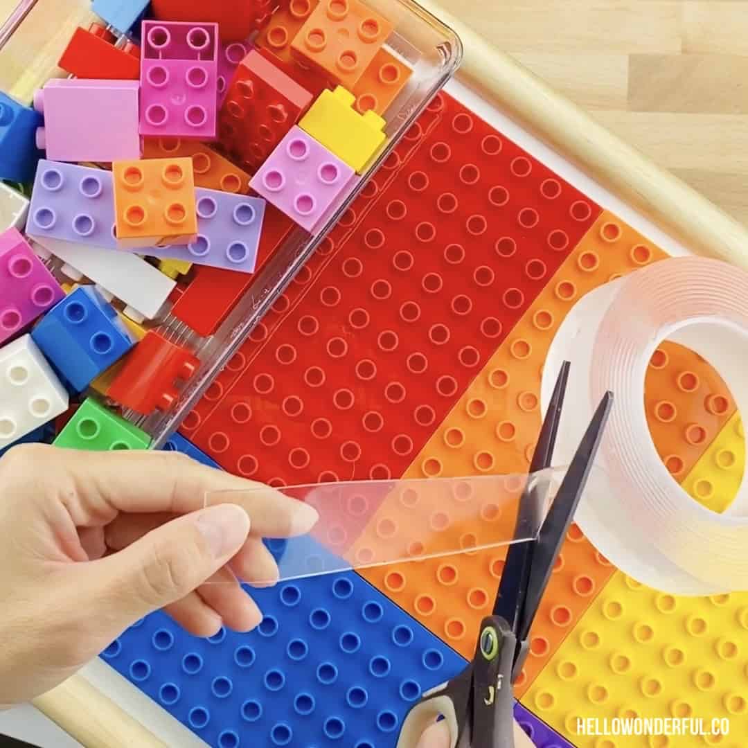 EASY DIY LEGO TRAY TABLE - hello, Wonderful