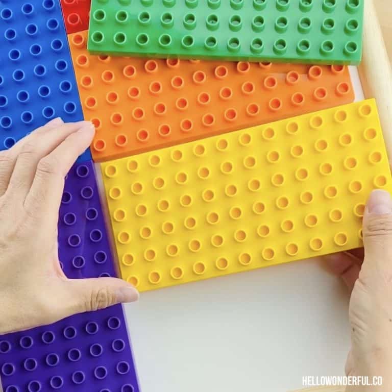 EASY DIY LEGO TRAY TABLE - hello, Wonderful