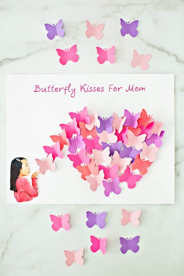 MOTHER'S DAY BUTTERFLY ART - hello, Wonderful