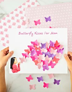 MOTHER'S DAY BUTTERFLY ART - hello, Wonderful