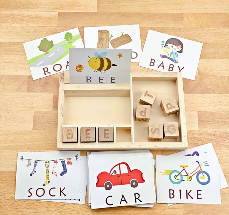 MONTESSORI LETTER WORD MATCHING GAME - hello, Wonderful