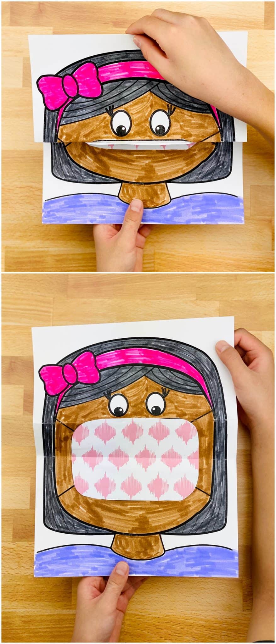MASK COLORING ART FOR KIDS - hello, Wonderful
