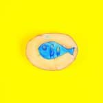 POTATO STAMP FISH - hello, Wonderful