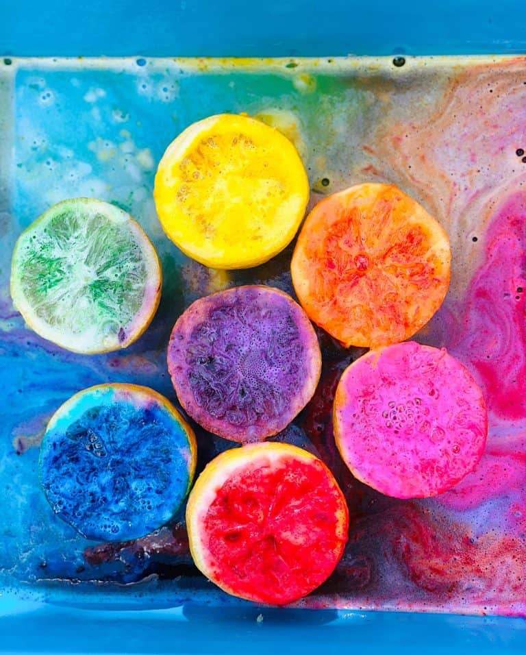 RAINBOW LEMON VOLCANO EXPERIMENT - hello, Wonderful