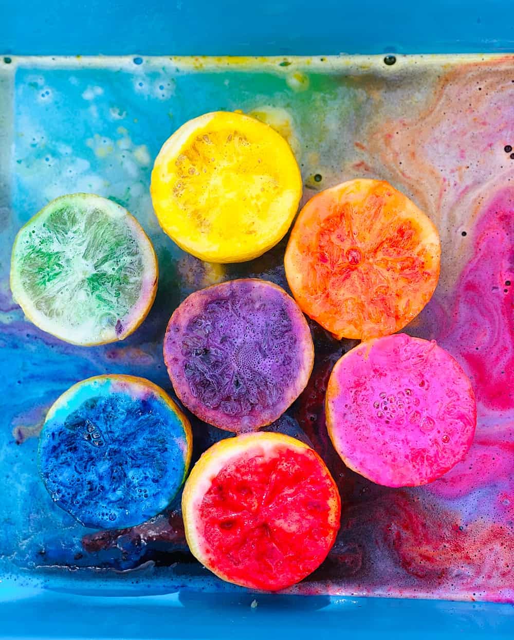 RAINBOW LEMON VOLCANO EXPERIMENT - hello, Wonderful