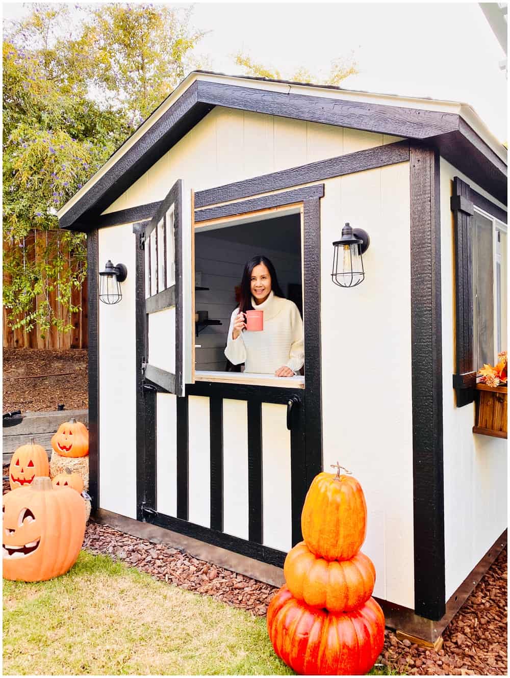 Coffee Bar She Shed - One of the Best She Shed Designs
