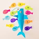 Paper Tube Learning Shark Craft