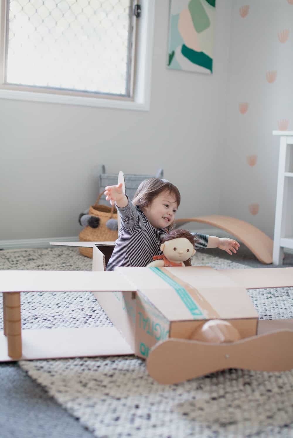 How to Make a Cardboard Plane Easy - Jackson Pairame1966