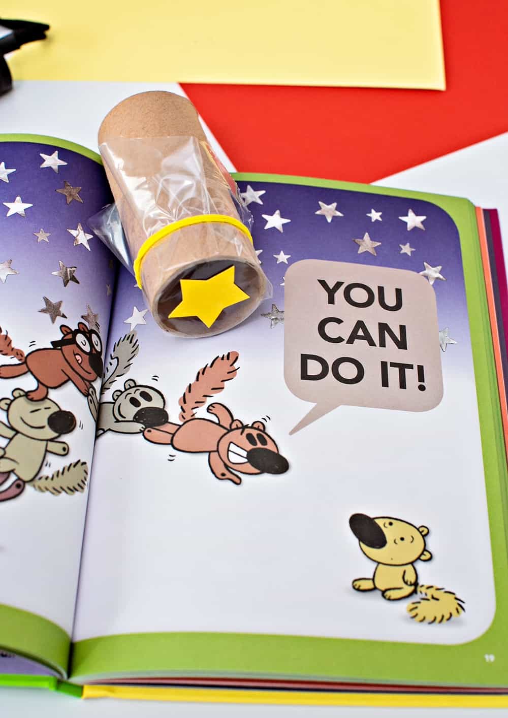 DIY PAPER ROLL SHADOW PROJECTOR - hello, Wonderful