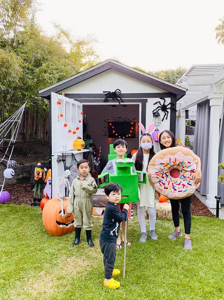 HALLOWEEN HAUNTED PLAYHOUSE SHED - hello, Wonderful