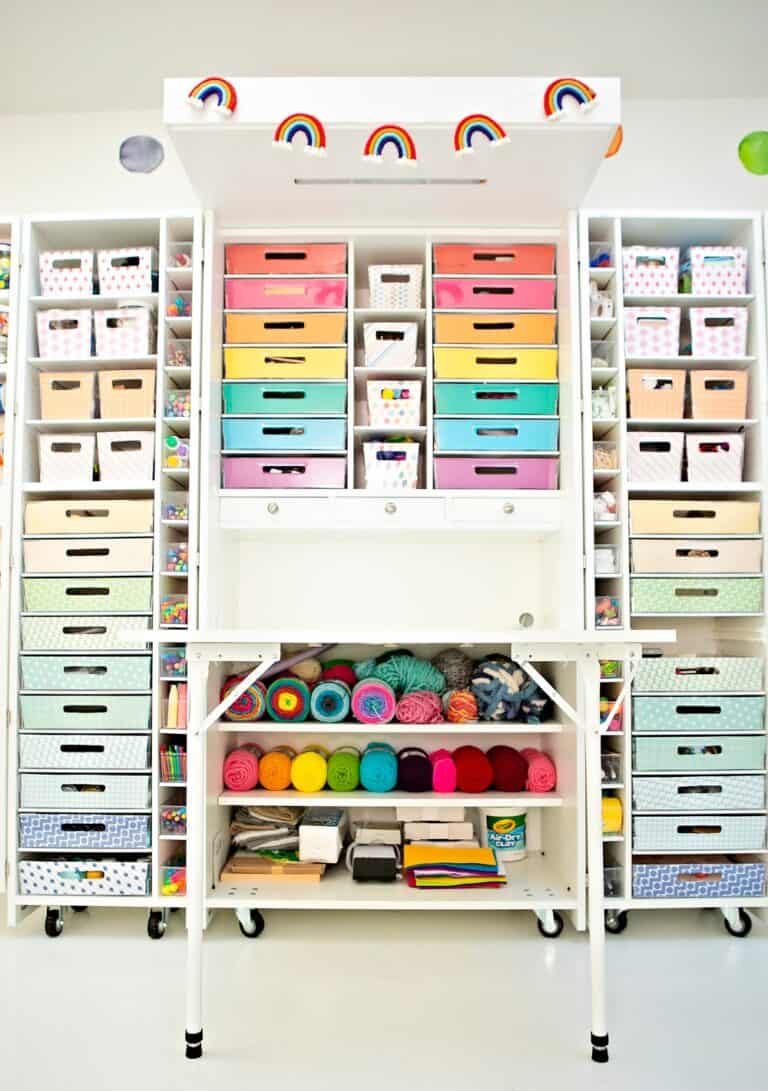 Dreambox Craft Storage - Craft room cabinet by Create Room