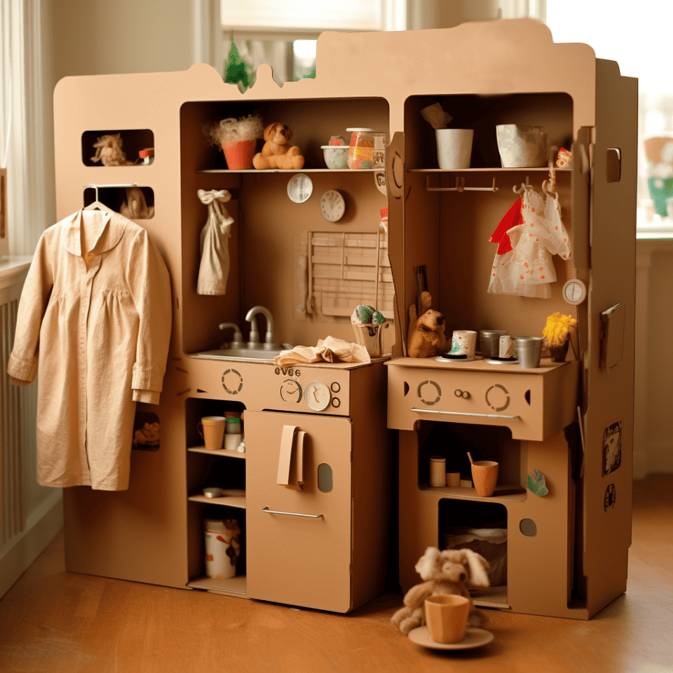 12 AWESOME DIY PLAY KITCHENS FOR KIDS & TODDLERS