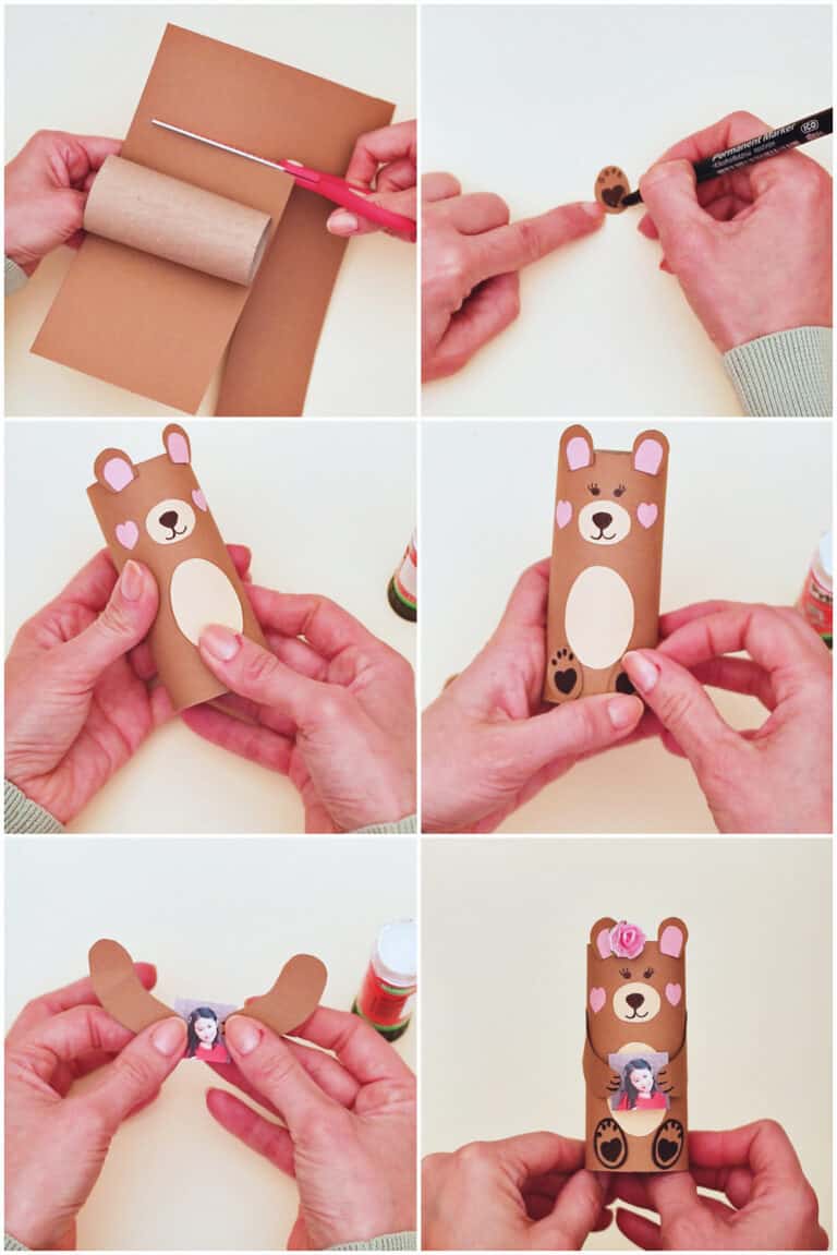 Mother's Day Bear Craft - Cute Mama Bear Craft Kids Can Make