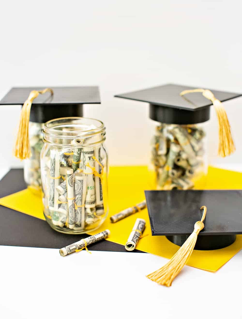 Graduation Money Gift - This money jar is the best graduation gift!