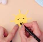 Rainbow Paper Plate Craft - Weather Learning Activity