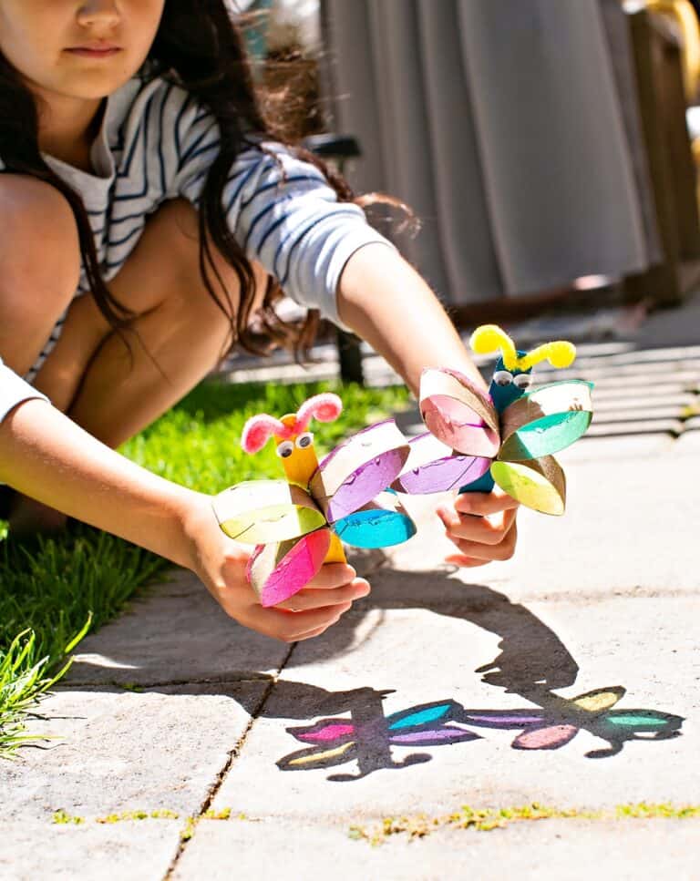 Butterfly Suncatcher Craft - Fun Outdoor Craft for Kids
