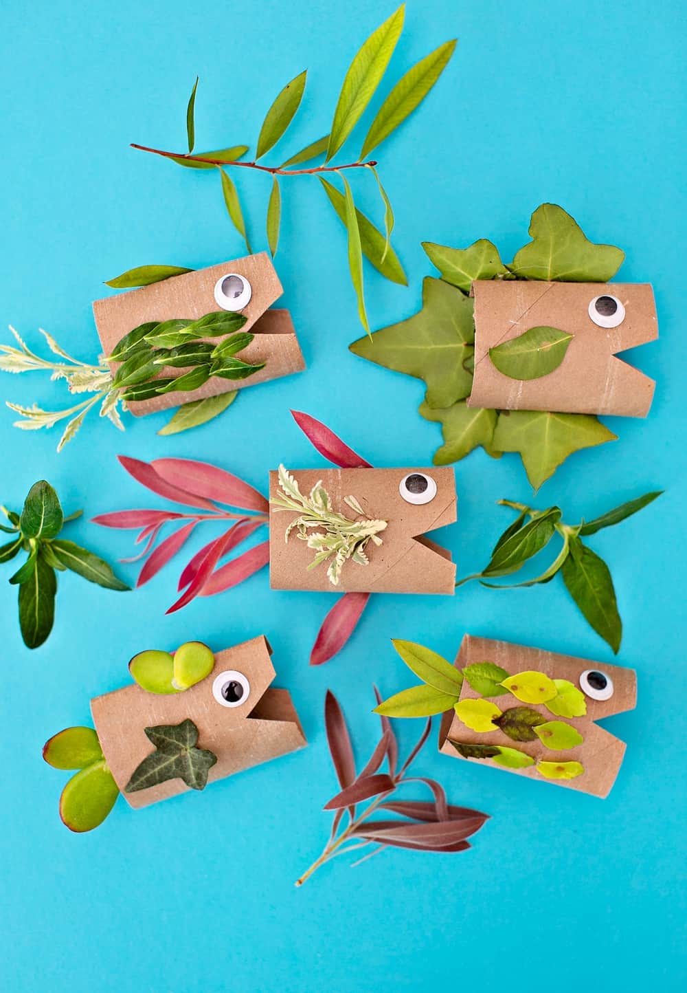 Nature Paper Tube Fish Craft - Cute and Easy Toilet Paper Roll Fish!