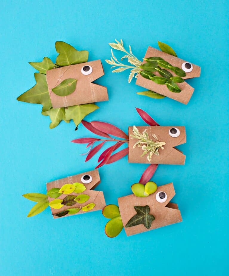 Nature Paper Tube Fish Craft - Cute and Easy Toilet Paper Roll Fish!