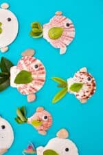 Nature Seashell Fish Craft - Cute Summer Craft For Kids