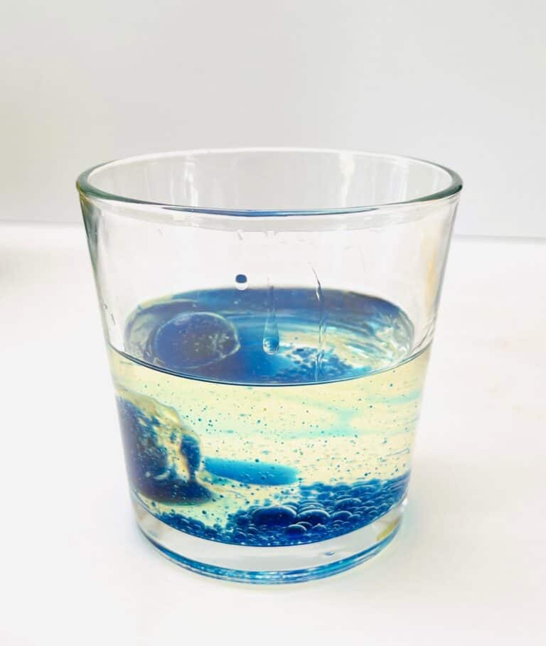 FROZEN LAVA LAMP SCIENCE EXPERIMENT - hello, Wonderful