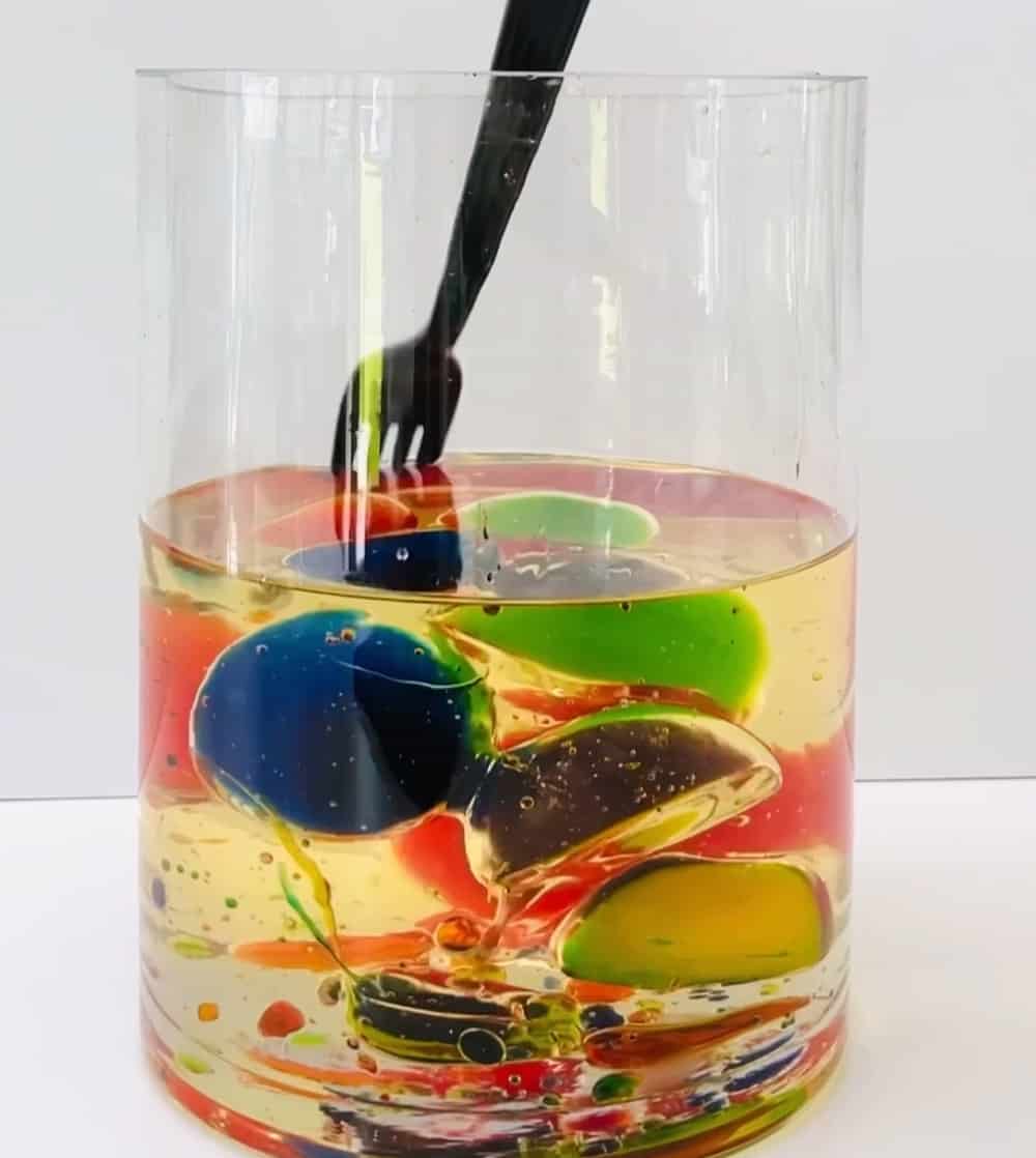 FROZEN LAVA LAMP SCIENCE EXPERIMENT - hello, Wonderful