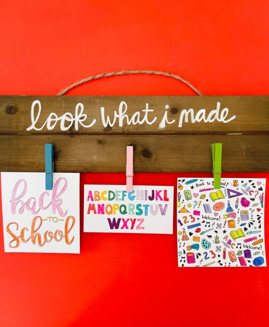 3 Easy Back To School Crafts - hello, Wonderful