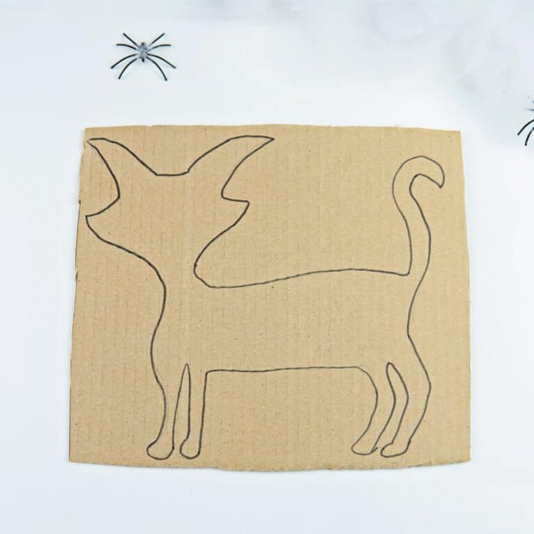 Halloween Black Cat Craft - Cute Halloween Craft for Kids