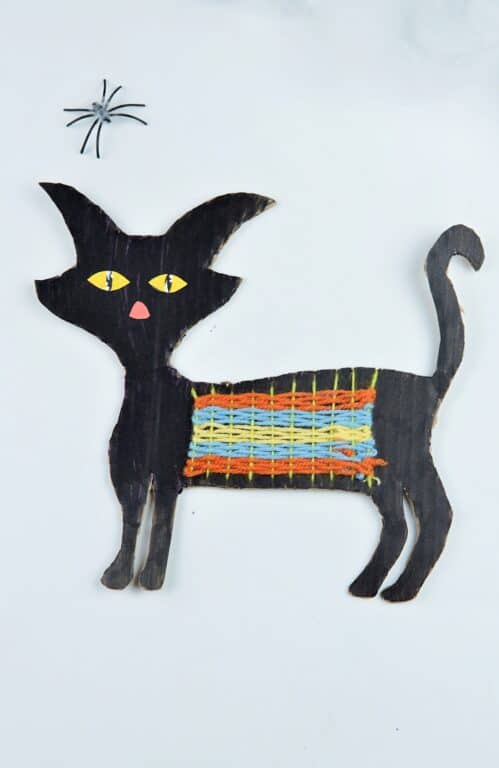 Halloween Black Cat Craft - Cute Halloween Craft for Kids