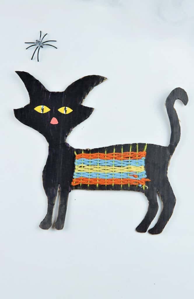 Halloween Black Cat Craft - Cute Halloween Craft for Kids