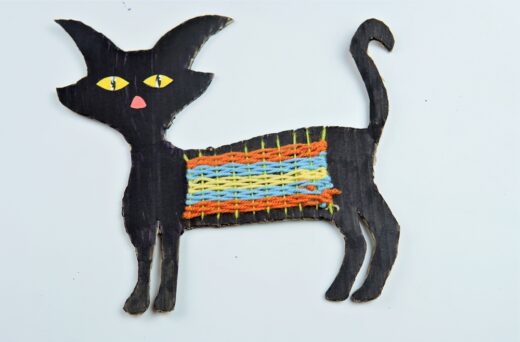 Halloween Black Cat Craft - Cute Halloween Craft for Kids