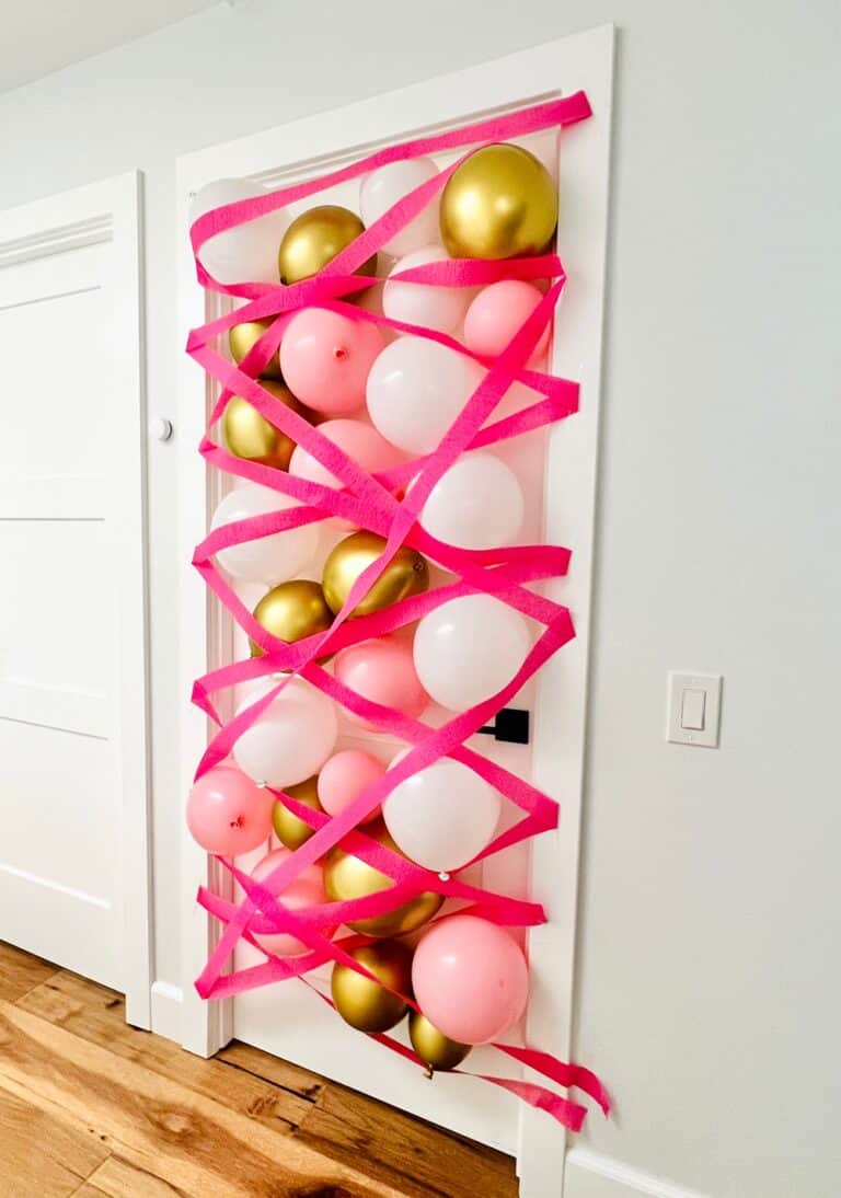 Birthday Balloon Door Surprise - A Fun Way to Celebrate A Kids' Birthday!