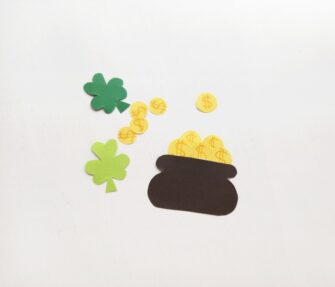 Leprechaun St. Patrick's Day Card With Free Template